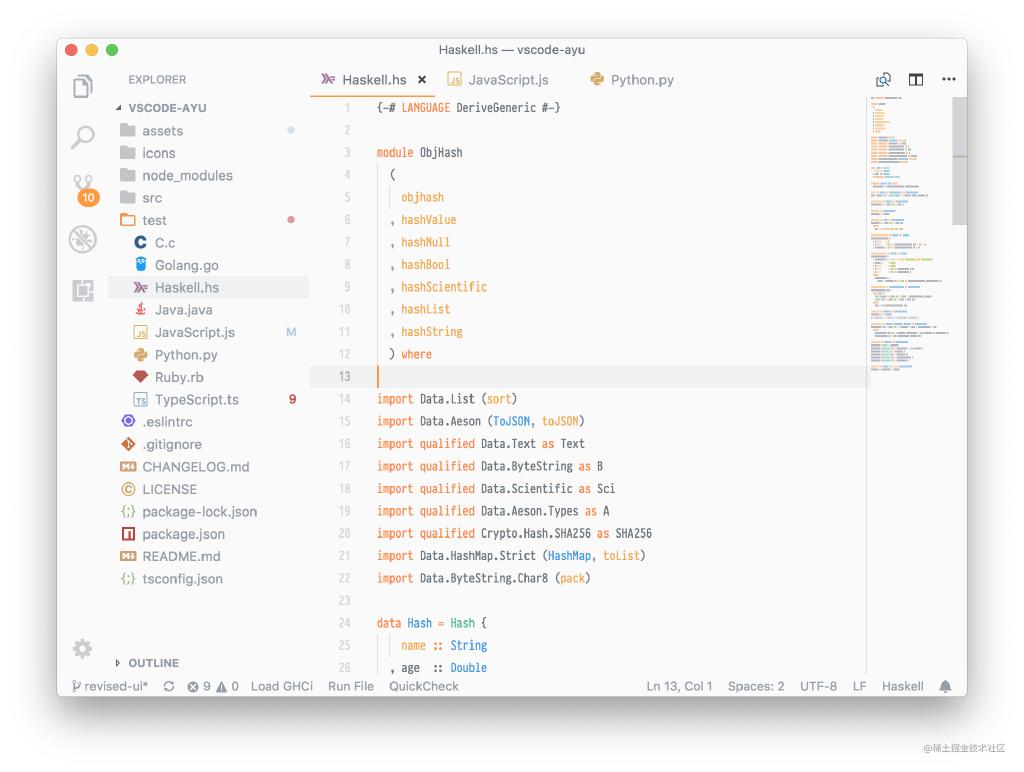 冷门但好看的VSCode主题推荐