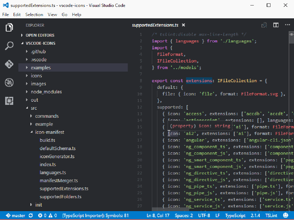 让你的VSCode文件图标更好看的10个文件图标主题