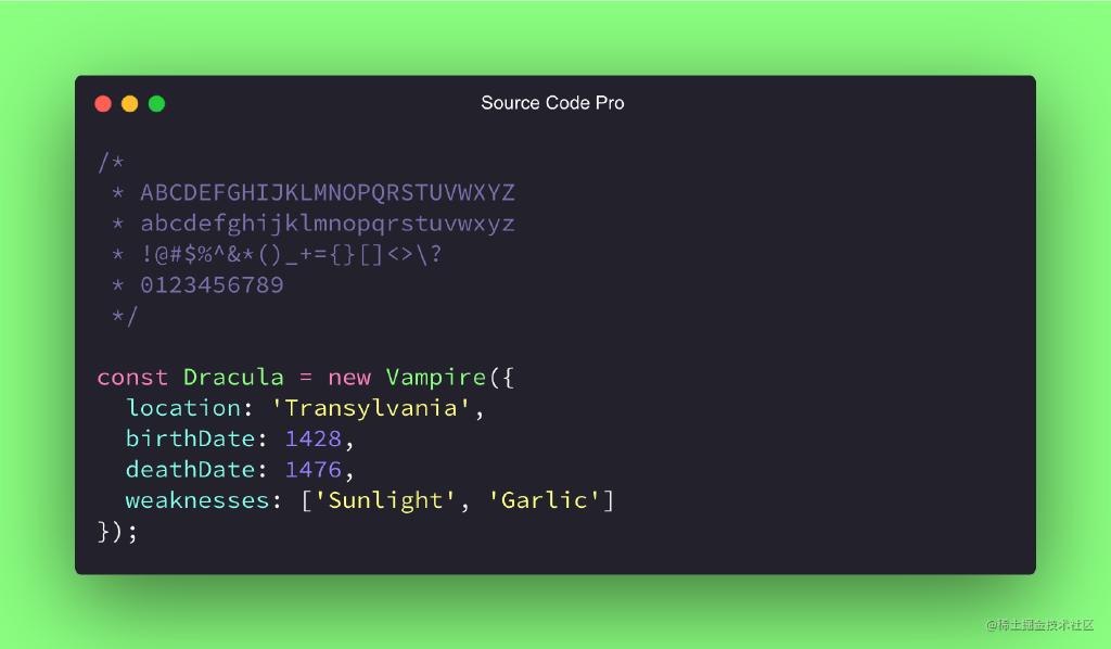 [译] 14个最佳免费编程字体